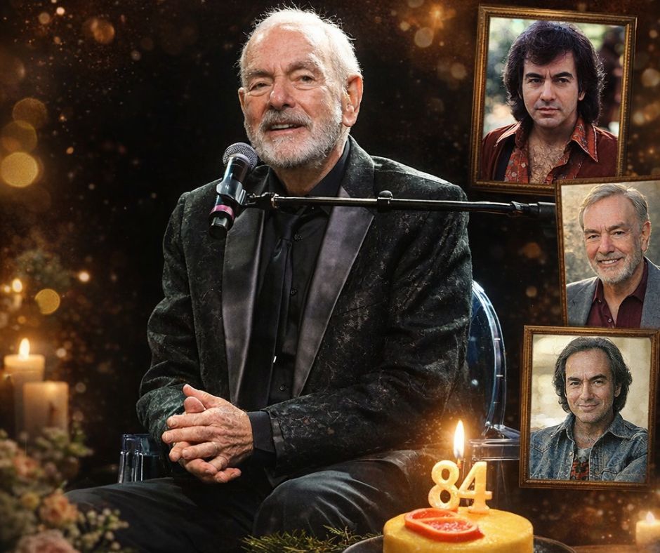 HEARTFELT MOMENT: At 84, With Just One Birthday Candle – Neil Diamond ...